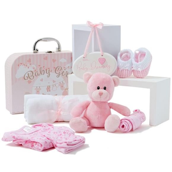 Accessories | New Baby Gift Set For Newborn Baby Girl Pink Keepsake Box ...